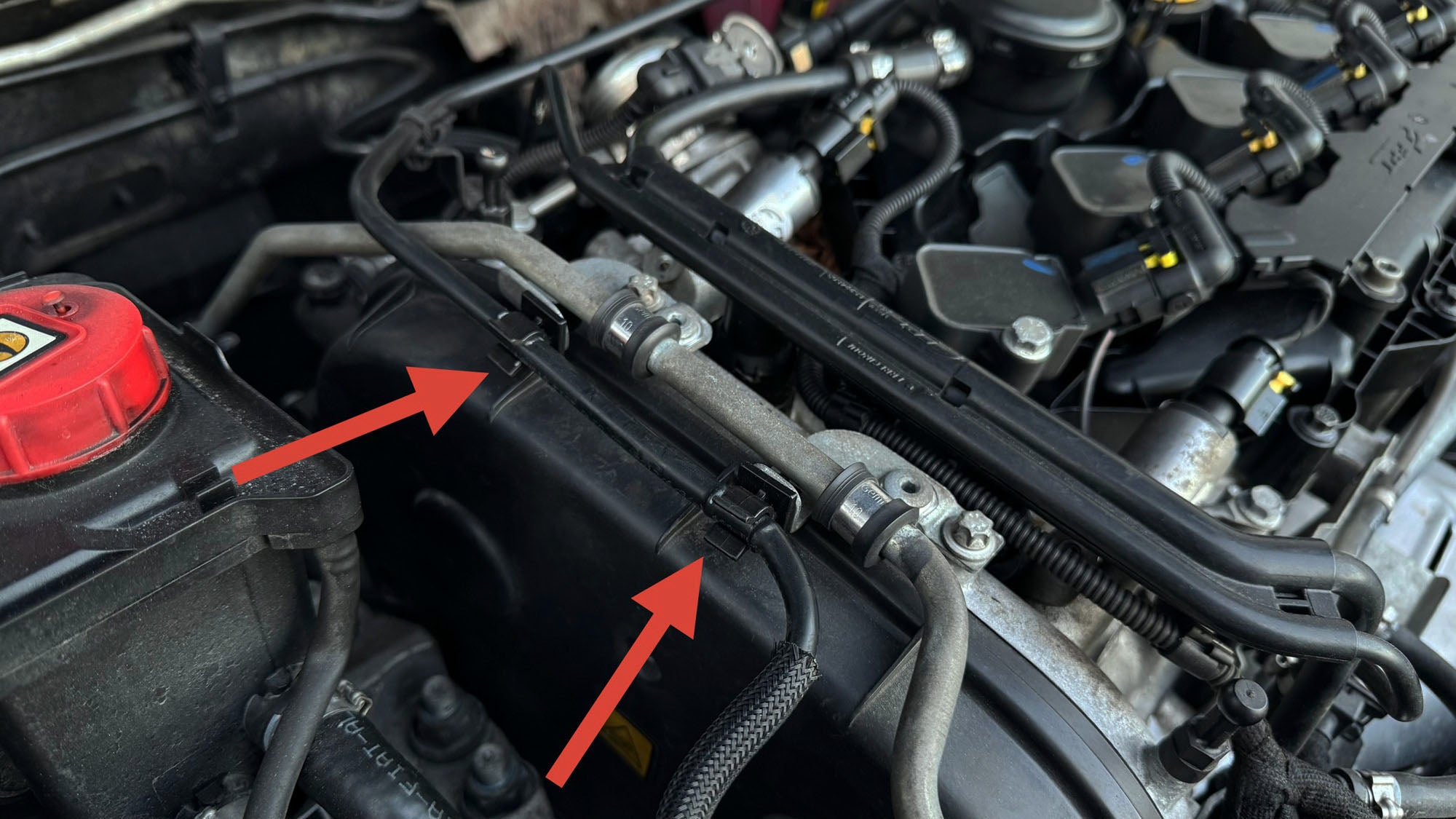 A set of PCV pipe clips for Alfa Romeo 1.8 TBi – ShtokCustomWorx